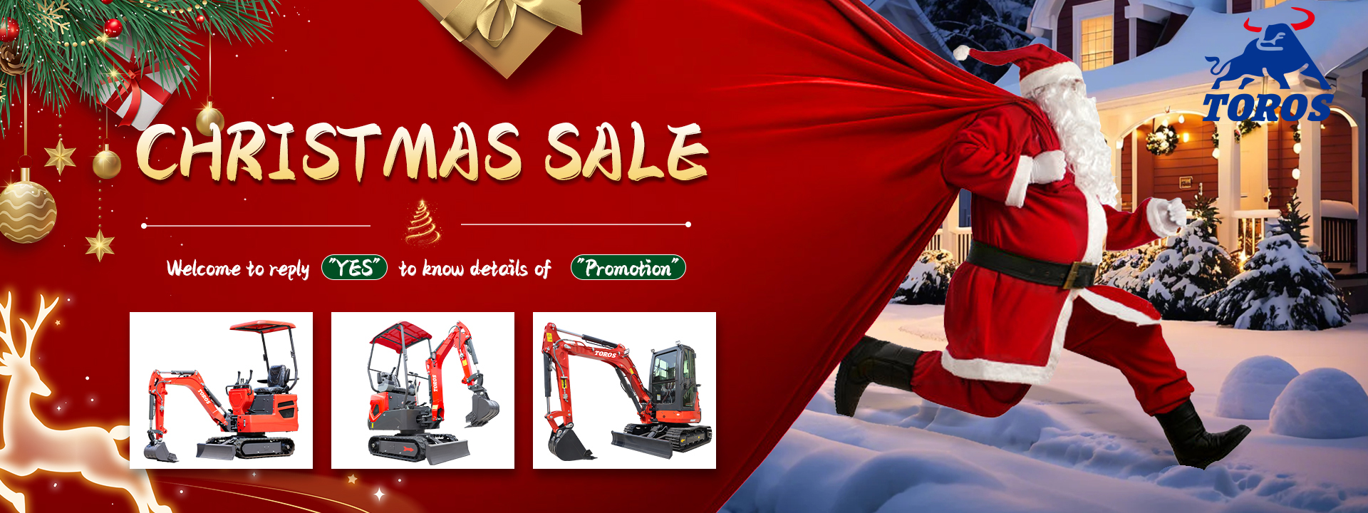 Quality Toros Mini Excavator & Mini Skid Steer Loader factory from China