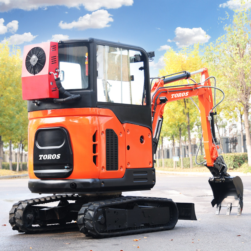 Municipal Engineering 2.5 Ton Mini Excavator 24.5kw Micro Mini Digger ...