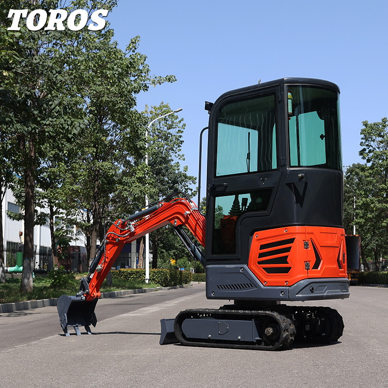 Multipurpose 1.2 T Excavator Small Garden Excavator 2870*930*2030mm ...