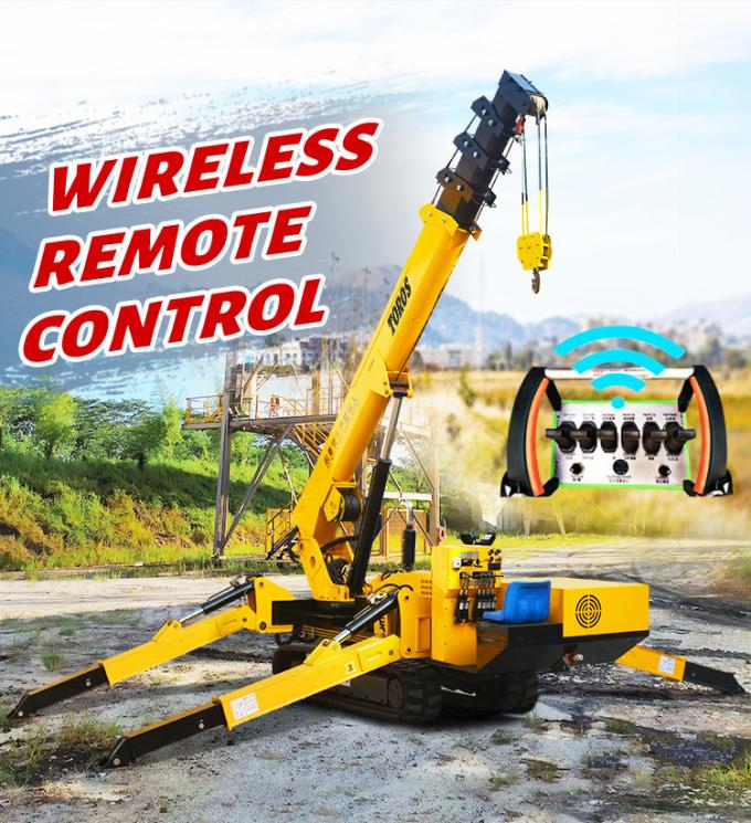 1 Ton Spider Crawler Crane Tracked Mini Crane High Performance