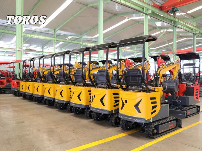 China Shandong Toros Machinery Corporation factory production line