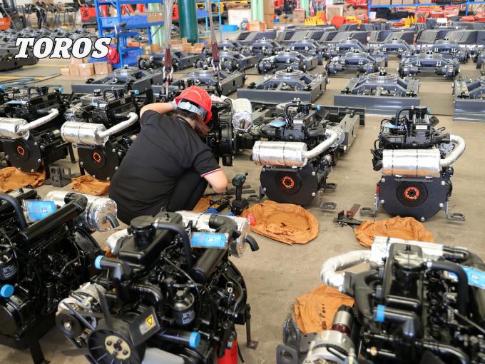China Shandong Toros Machinery Corporation factory production line
